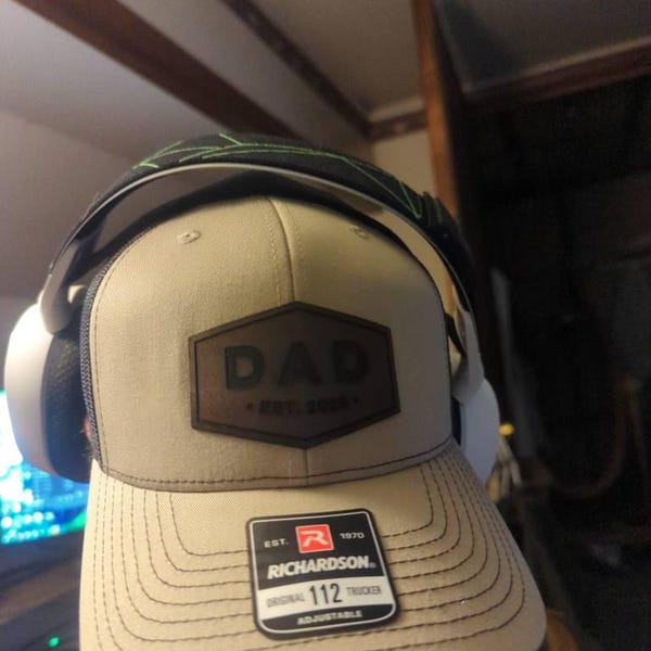 Personalized Dad Patch Hat, Dad Birthday Gift, New Dad Gift, Gift for ...