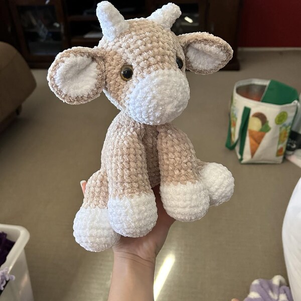 CROCHET PATTERN Colbie the Cow - Etsy