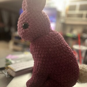 Crochet Pattern Realistic Mini Bunny Rabbit Amigurumi English PDF ...
