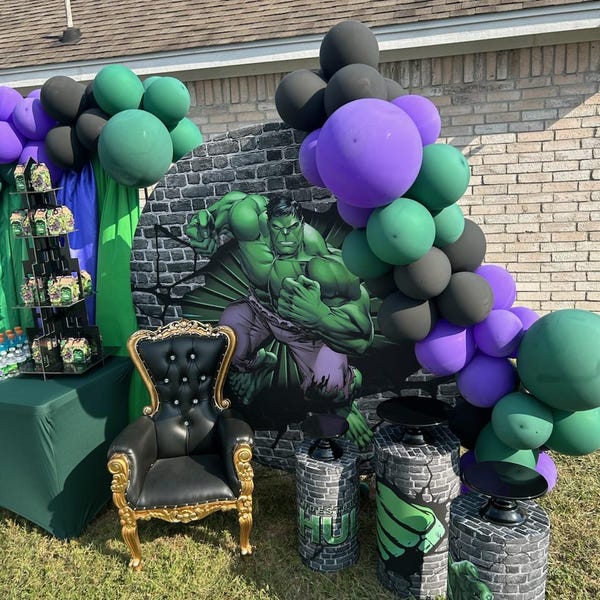 Wood Texture Cylinder Plinth Cover,round Pedestal Jungle Safari Elastic ...