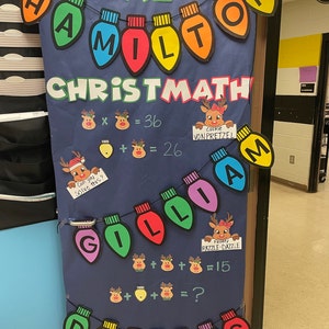 Marshmallow Math Winter Bulletin Board Math Craft With Bulletin Board ...