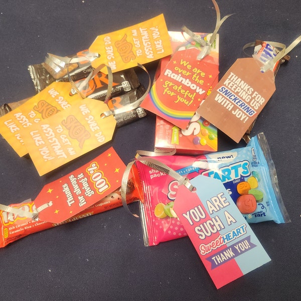 Teacher Survival Kit Gift Tag, Teacher Appreciation Week Gift Tag ...