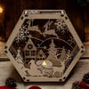 Halloween 3D Pumpkin Night Lamp Laser Cut File Light Box Pumpkin Led ...