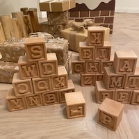 Personalized Baby Blocks, Alphabet Blocks, Baby Name Sign, Learning ...