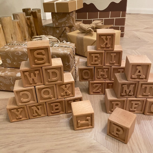 Personalized Baby Blocks, Alphabet Blocks, Baby Name Sign, Learning ...