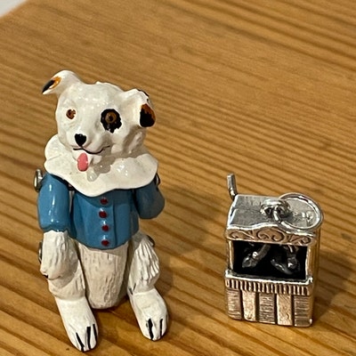Sterling Silver Moving Punch and Judy Charm Charms - Etsy
