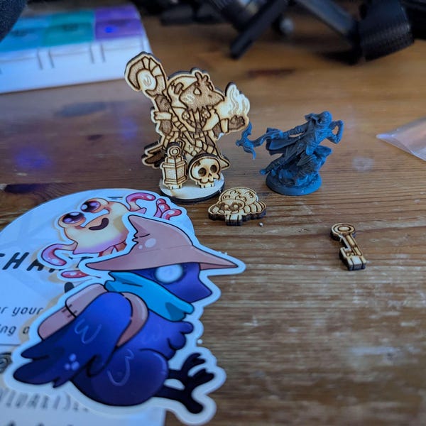 Eladrin Warlock Miniatures (set of 5) | Spring | Summer | Autumn ...