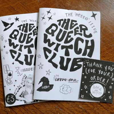 Queer Witch Club Issue 1 and 2 Handmade DIY Zine BUNDLE - Etsy