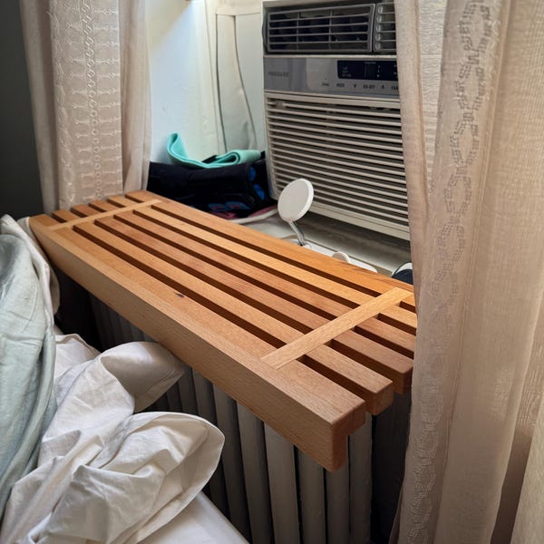 Custom Size Solid Wood Vent Cover - Handcrafted Louver for Any Size ...