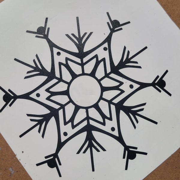 Snowflake 012 SVG and PNG for Cameo, Cricut & Silhouette Machines - Etsy
