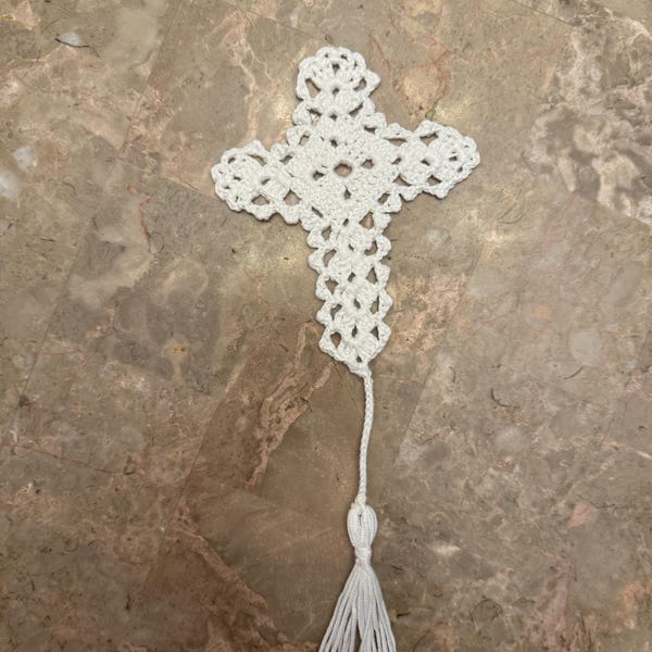 Crochet Pattern Cross Bookmark PDF Crochet Pattern Easter Cross ...