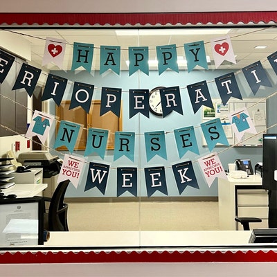 Perioperative Nurse Week Banner Printable / Perioperative Nurses Week ...