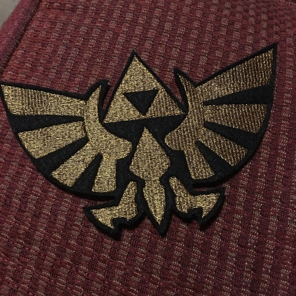 INSTANT DOWNLOAD. Zelda Inspired. Tri-force Embroidery Design. Royal ...