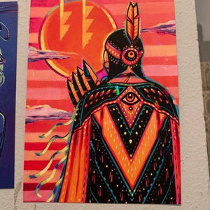 Two Spirit Flag Print 8.5x11in 2SLGBTQ Pride Art | Etsy