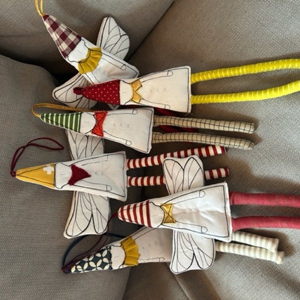 Modern Nursery Décor, Animal Doll, Handmade Bird, Art Doll, Stuffed ...