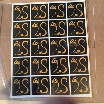 Custom Square Stickers Square Labels Custom Clear Stickers Custom ...