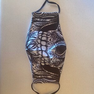 Custom Hand Made Skull Face Mask Reusable and Washable With - Etsy