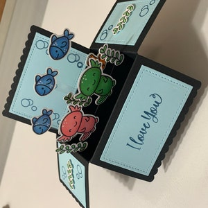 Daisy Card in a Box, Pop up Card Box, Flower Card, Daisy Pop up Card ...