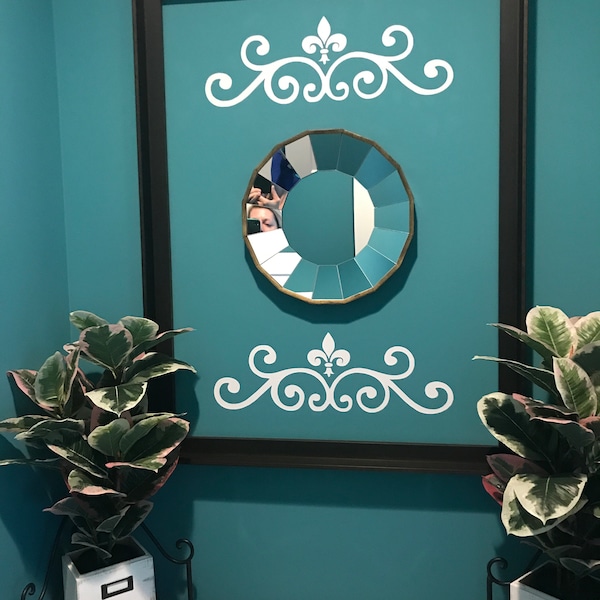 Vinyl Wall Decal- Accent Scrolls #1 - Vinyl Wall Decal Art Wall Decor ...