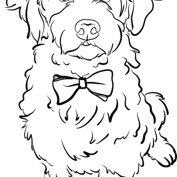 Custom Color Vector Portrait Conversion Drawing - Etsy