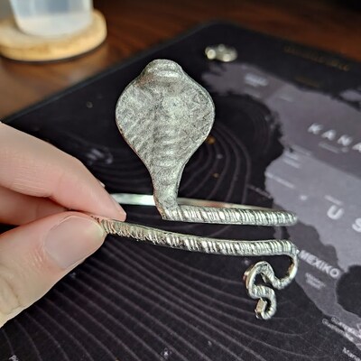 Adjustable Arm Cuff Bracelet Snake Upper Arm Cuff, Cobra Arm Cuff, Arm ...