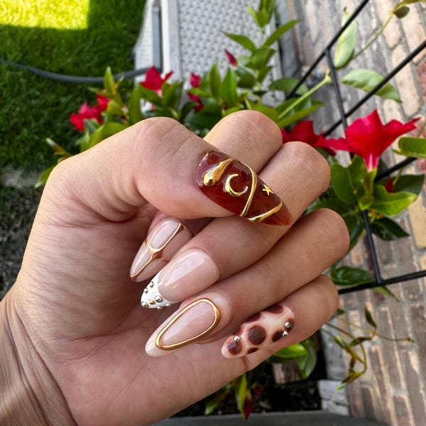 Long Nails Keyboard Cover Silicone Raised Keycaps for Quiet, Easy ...