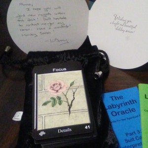 The Labyrinth Oracle: Cards for the Spiritual Path Oracle - Etsy