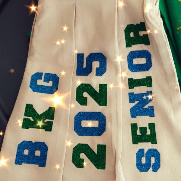 Senior Coquette Iron on Decal. DIY Senior Shirt. Graduate Iron on Decal ...