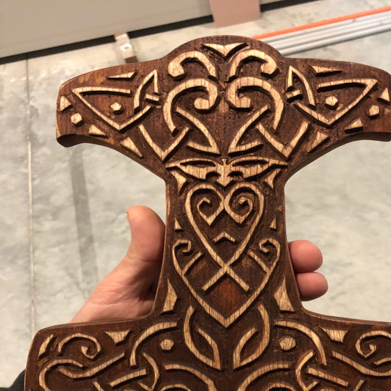 Thor Hammer Wall Sign