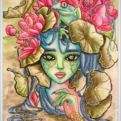 Morrigan Goddess, Raven, Digital Stamp, Line Art, Goddess of War ...