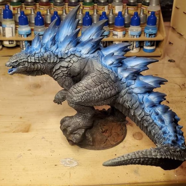 Godzilla Miniature - Rescale Miniatures - Dnd Miniatures - Role Playing ...