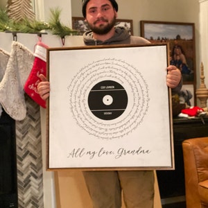 Custom Mr & Mrs Sign With Last Name for His and Hers Canvas | Etsy