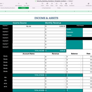 An EXCEL Spreadsheet to Help With Velocity Banking. #velocity #banking ...