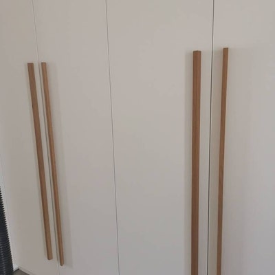 Minimalist Walnut Wood Handles, Ikea Pax Upgrade, New Design, 110cm. - Etsy