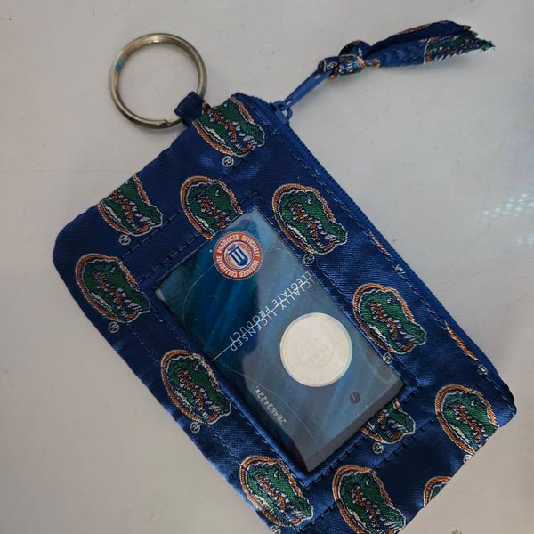 University of Florida Gators ID Wallet/ Key Chain - Etsy