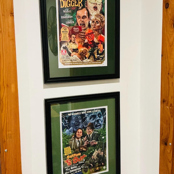 Red Dwarf 'ace Rimmer' Signed Limited Edition A3 Vintage Poster. Retro ...