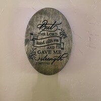 Psalm 23 Bible Verse Christian Wall Art, Trendy Christian Wall Art ...