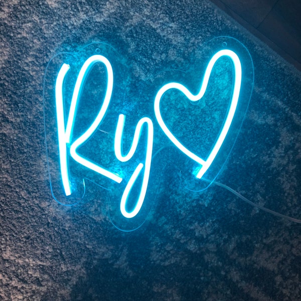 Custom Girl Room Neon Sign, Personalized Name Light, Name Neon Sign ...