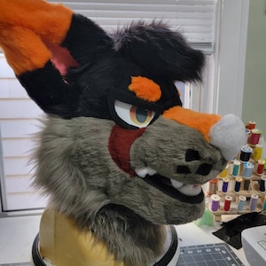 7 Fursuit Head EAR Pattern DIY PDF Digital Download Template - Etsy