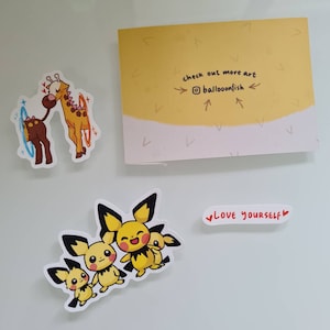 Ditto Pokemon Sticker Pack - Etsy