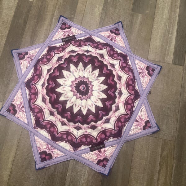 Trippy Squid Flowstar - "v2.0" UV Reactive Sacred Geometry Purple/pink ...