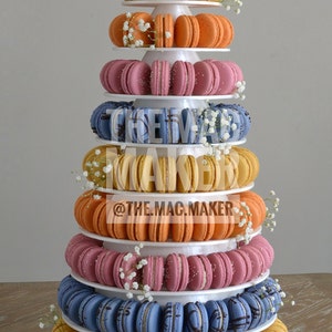 Macaron Tower Display, Collapsible, Nesting and Modular for Easy ...