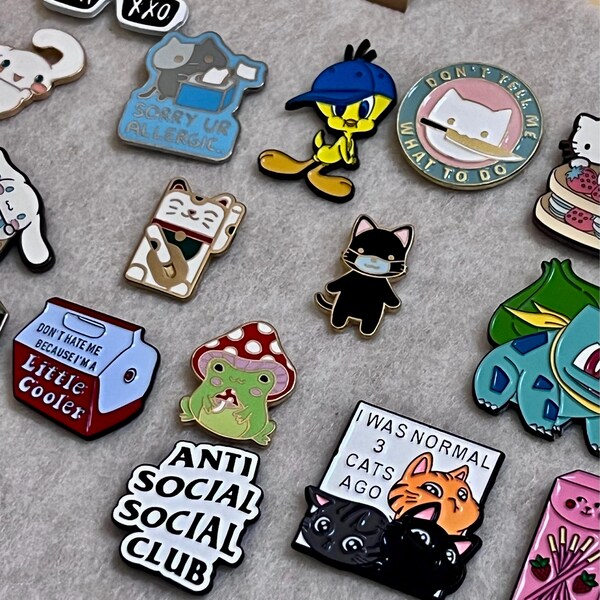 Lily of the Valley Flower Enamel Pin May Birth Flower for Floral Lover ...