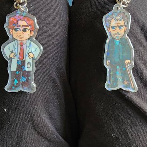 3 Inch House MD Greg House James Wilson Holographic Acrylic Charm ...