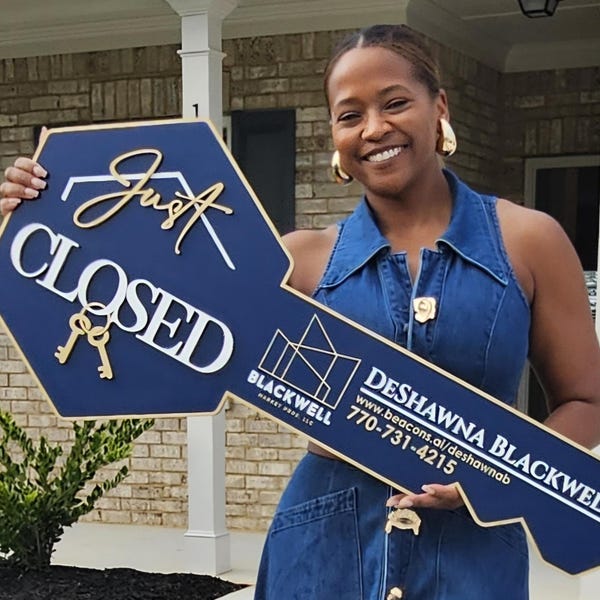 Just Sold House Shaped Sign House Sign With Logo Sold Sign For Realtor Realtor Closing Sign