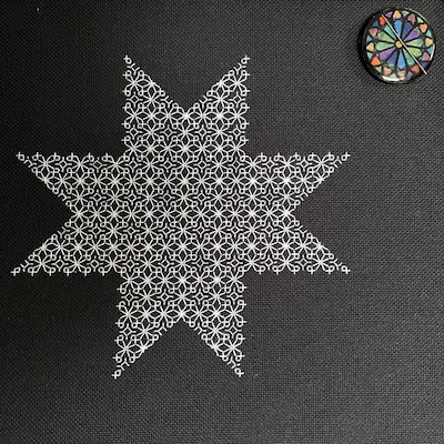 Blackwork Sampler Pattern - Etsy