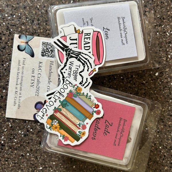Seven Husband's of Evelyn Hugo Wax Melt Candle/handmade Bookish Candle ...