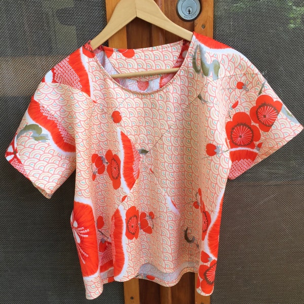 Xanthea T-shirt: Zero Waste Sewing Pattern - Etsy