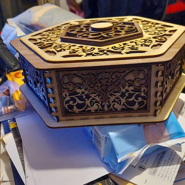 Laser Cut Modular Organizer Transformer With Drawer, for Storage Tool, DIY, Digital Files Svg ...