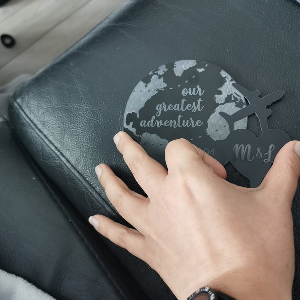 Destination Wedding Airplane Cake Topper,our Greatest Adventure Travel ...